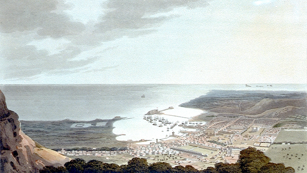 The West of Port Louis from the Harbour | History Archive