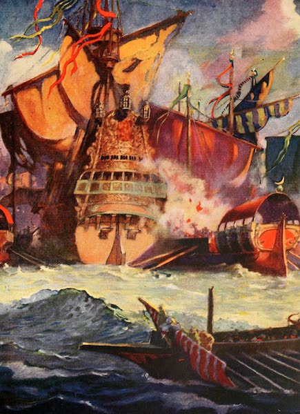 The Turkish Fleet Attacking the Venetian Flagship | History Archive